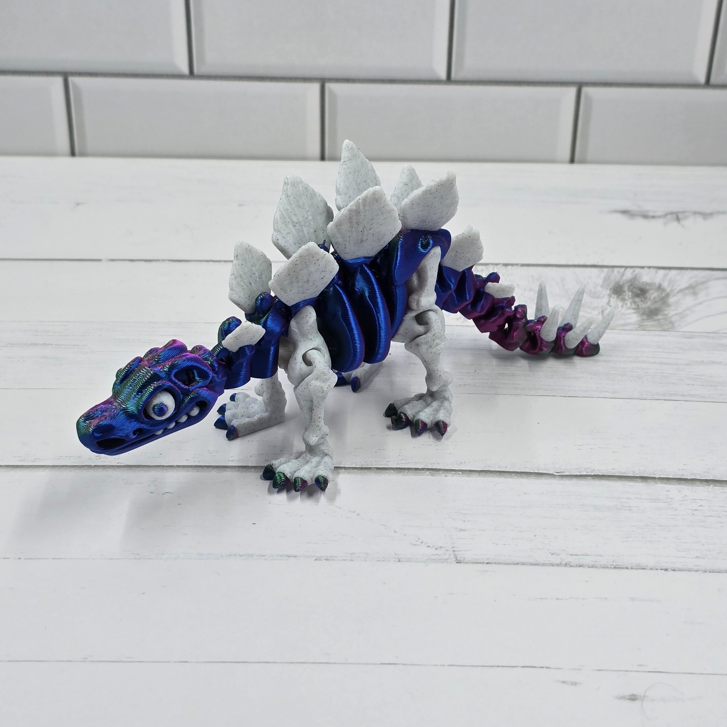 Skeleton Stegosaurus – Bee 3D