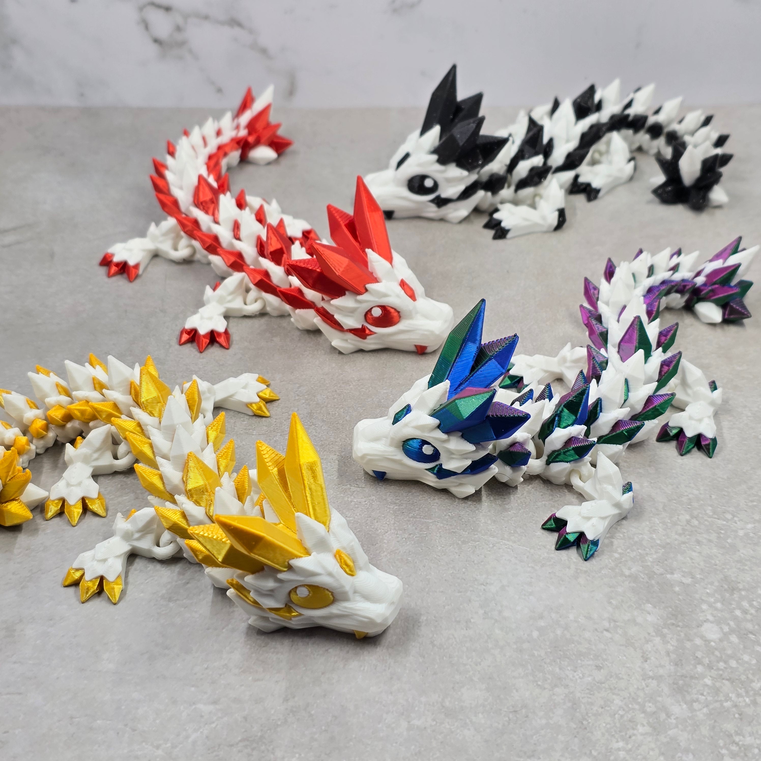 Baby Crystal Dragon – Bee 3D